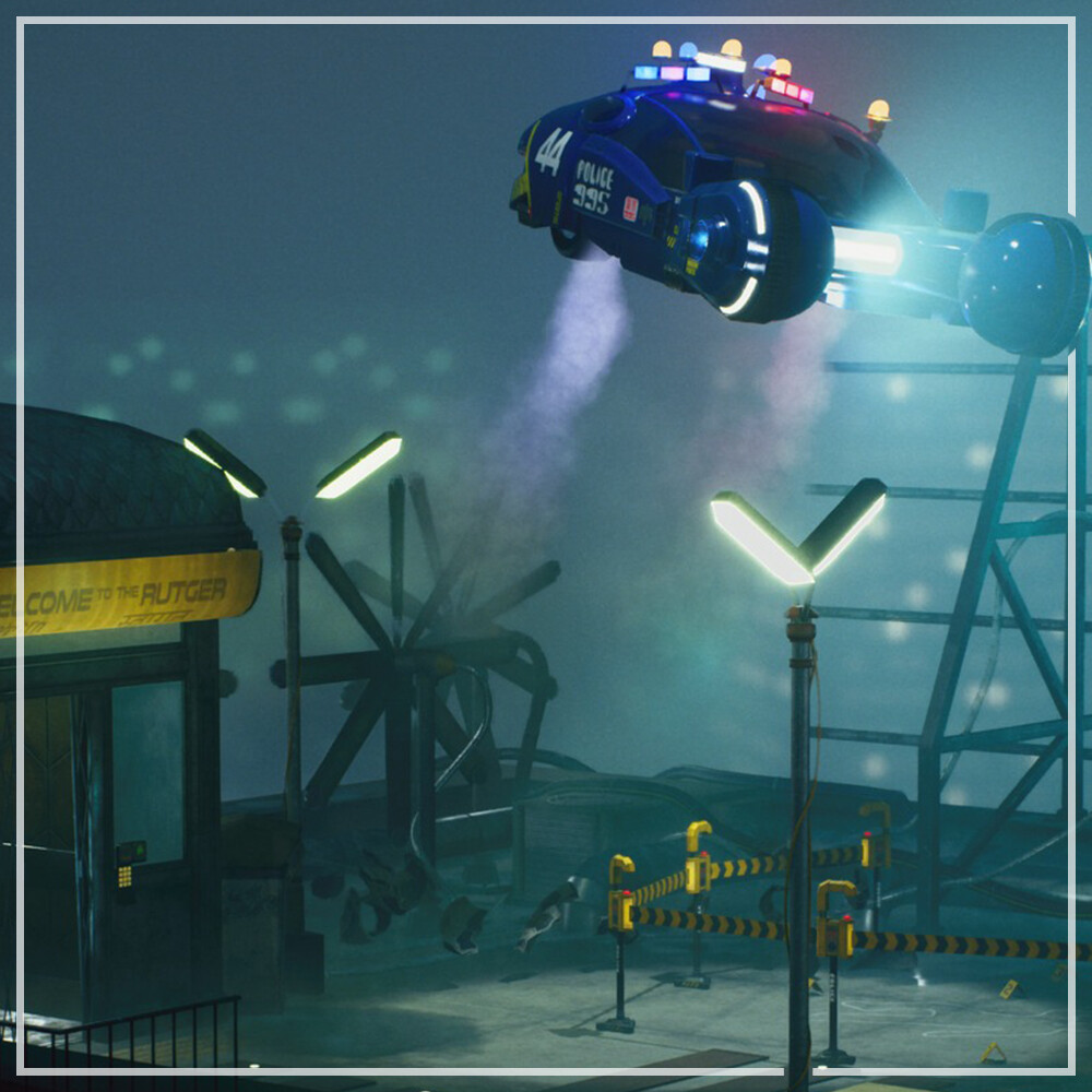 ArtStation - Blade Runner Diorama