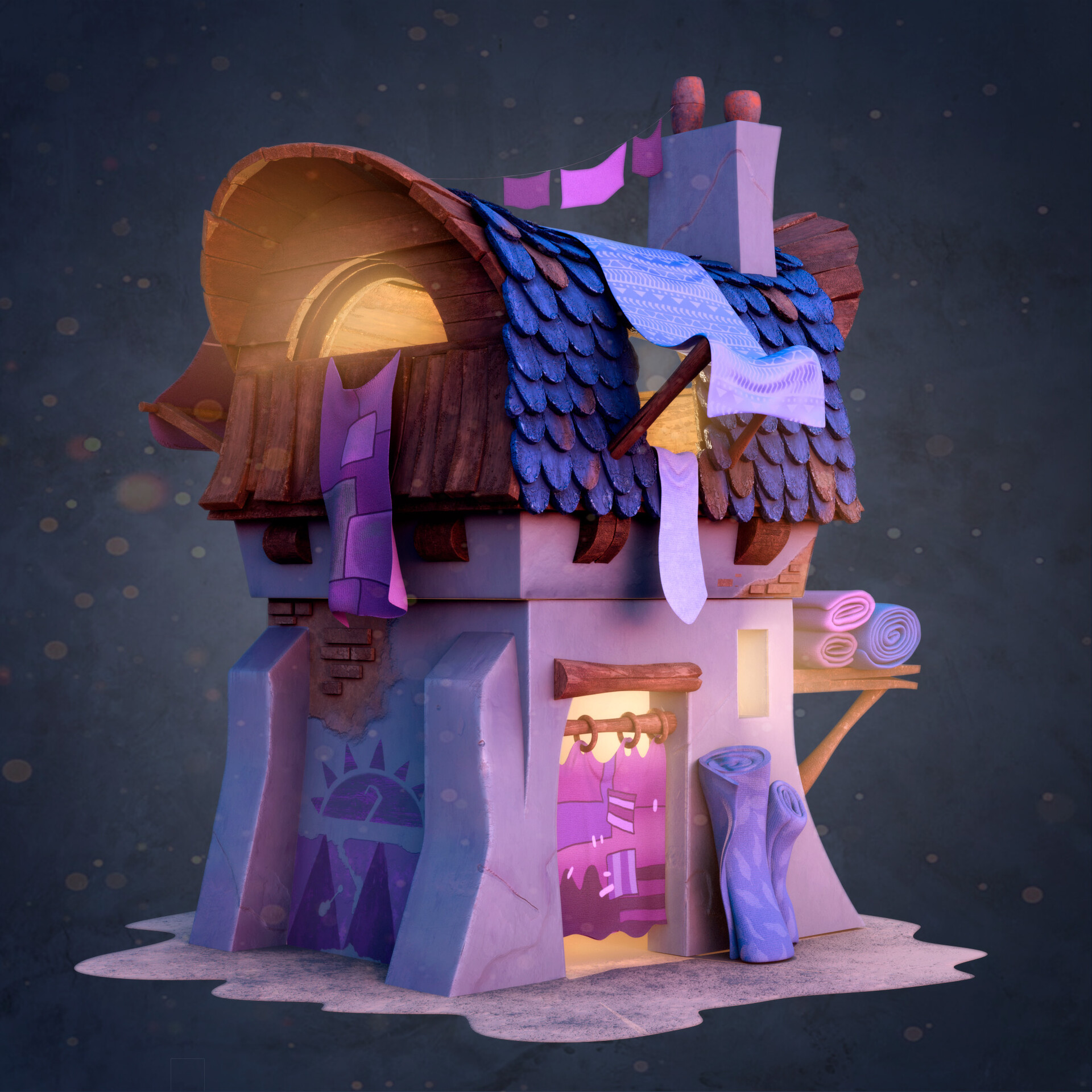 ArtStation - 3D HOUSE MODEL