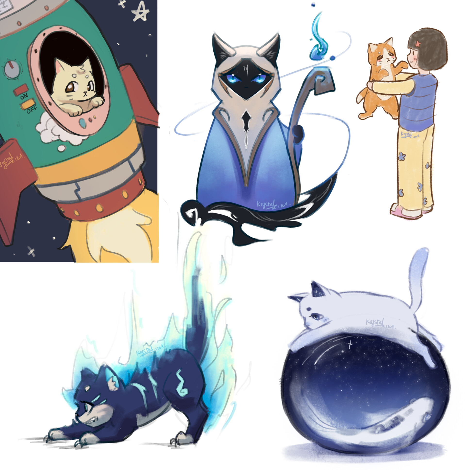 ArtStation - Cats Character Design
