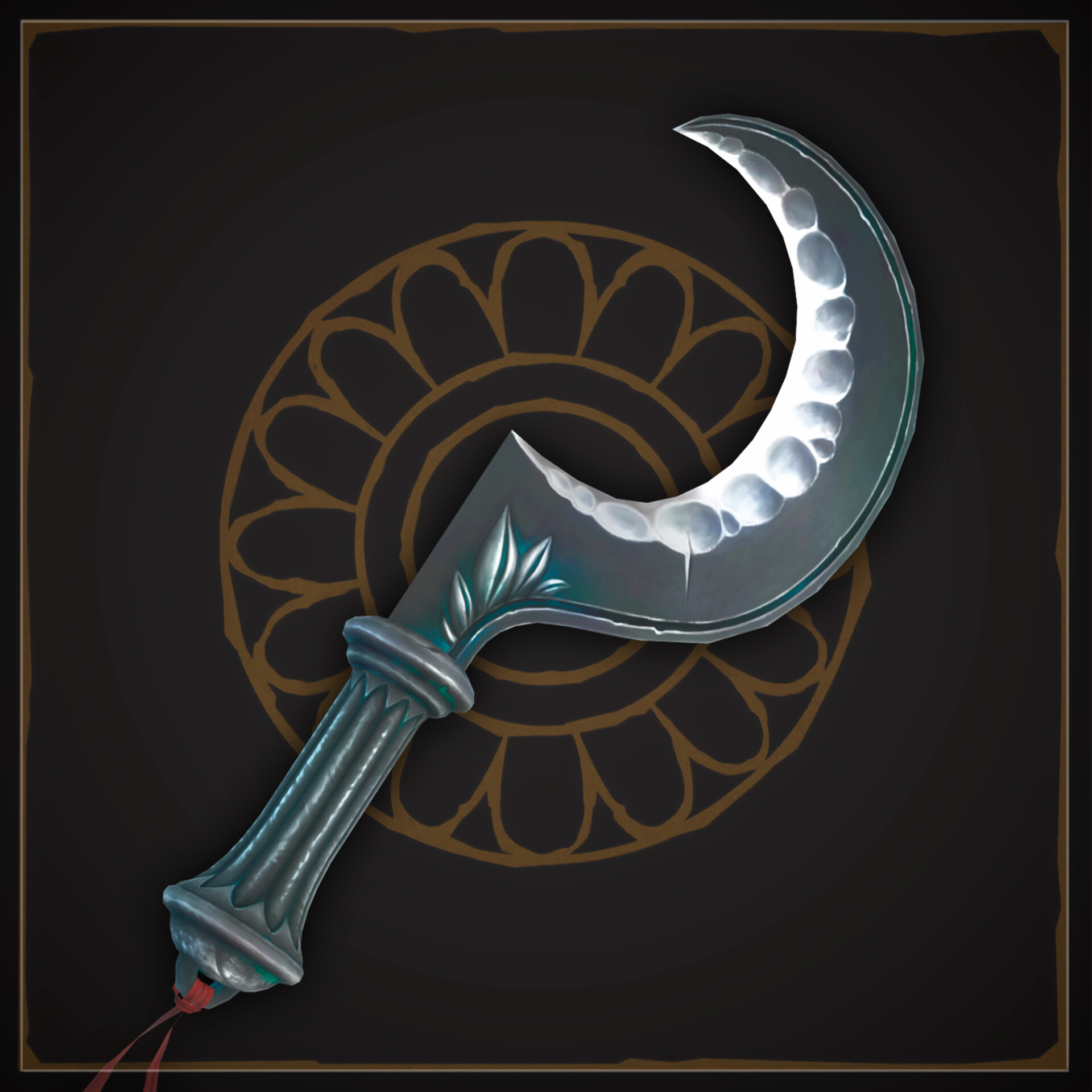 ArtStation - Sickle | Handpainted 3D prop