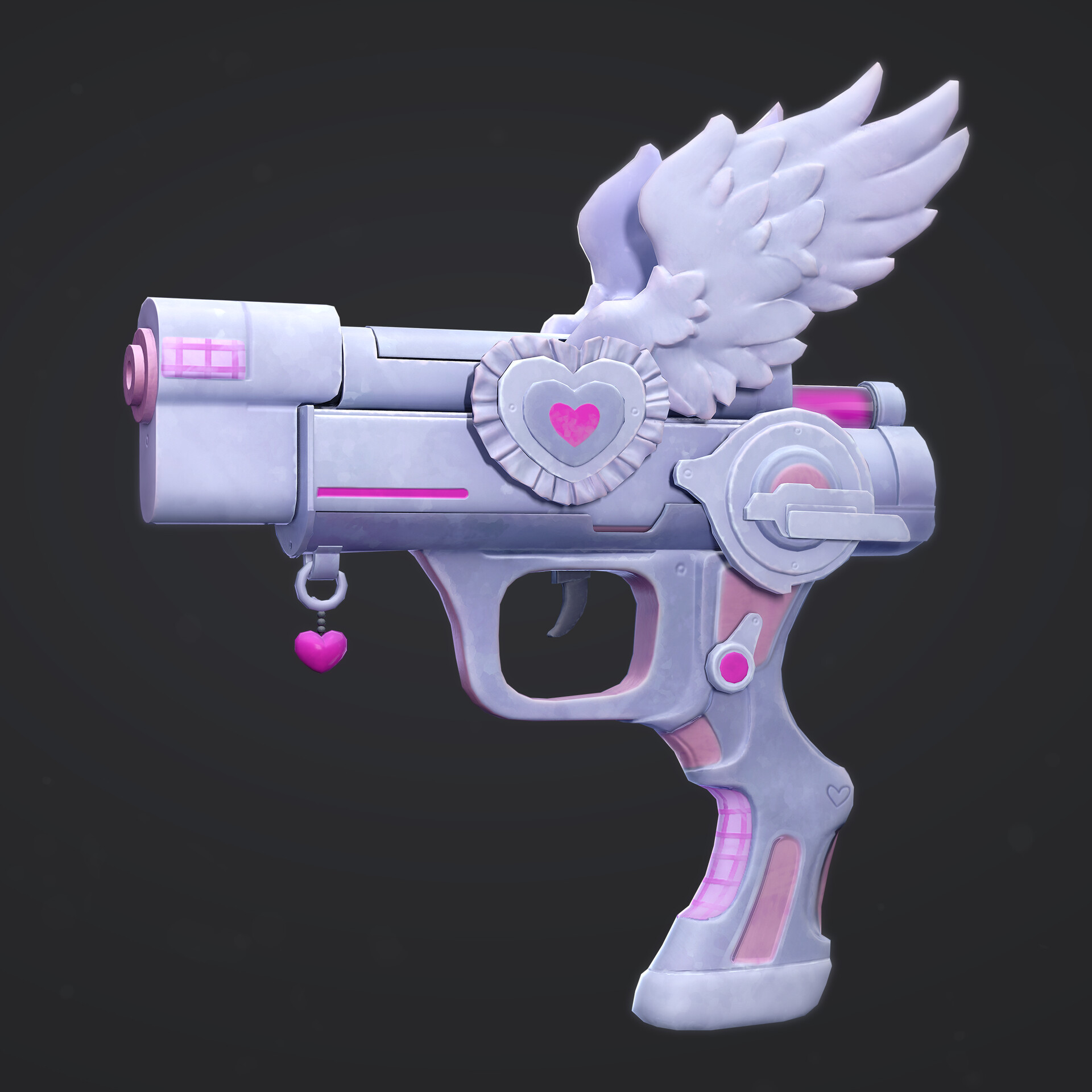 ArtStation - Stylized Wings Gun