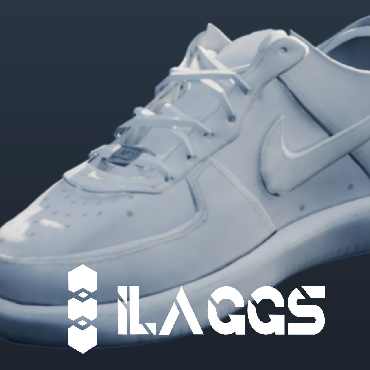 ArtStation - Air Force 1 Low Le Triple White