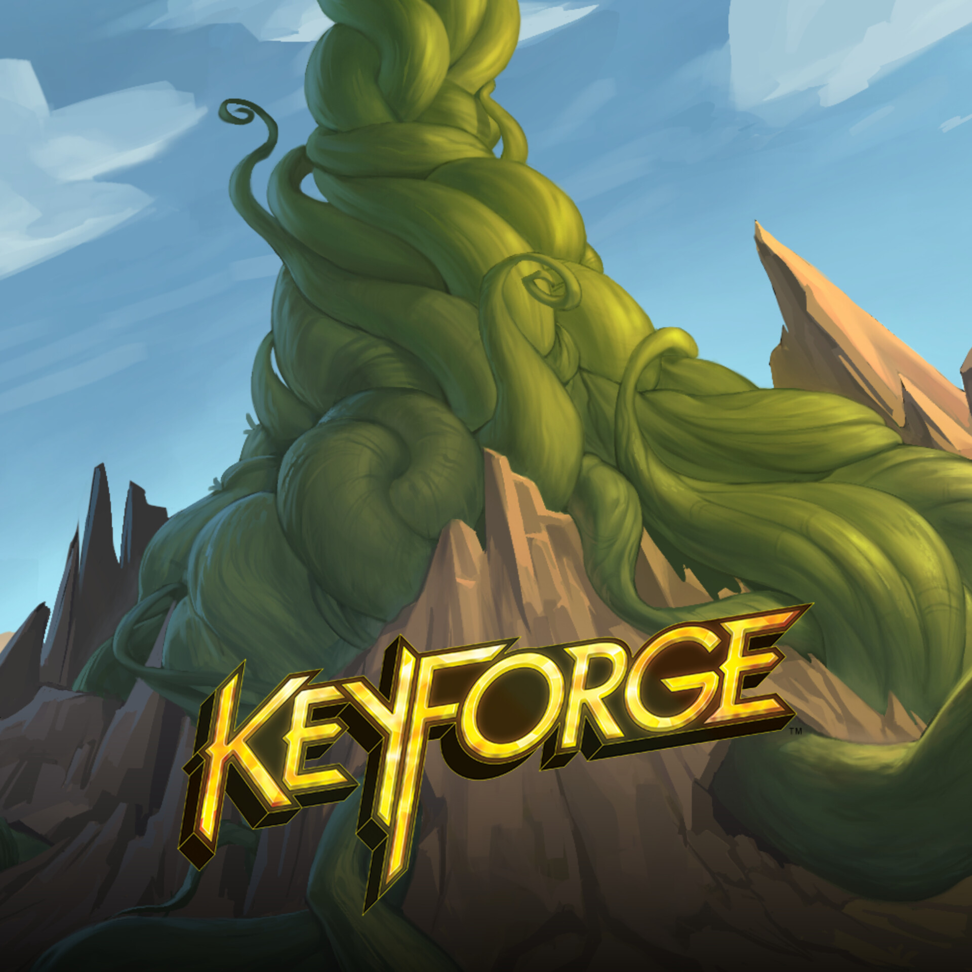 ArtStation - Keyforge: Grim Reminders - Beanstalk