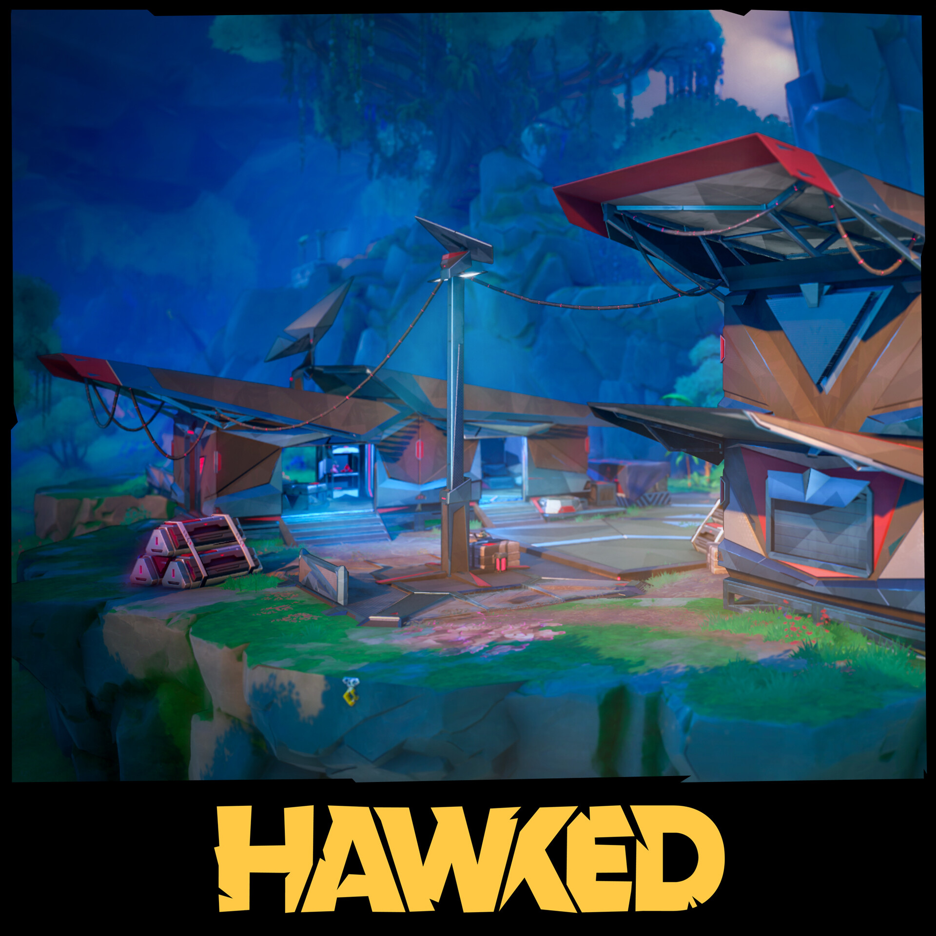 ArtStation - HAWKED | VEKTR setting