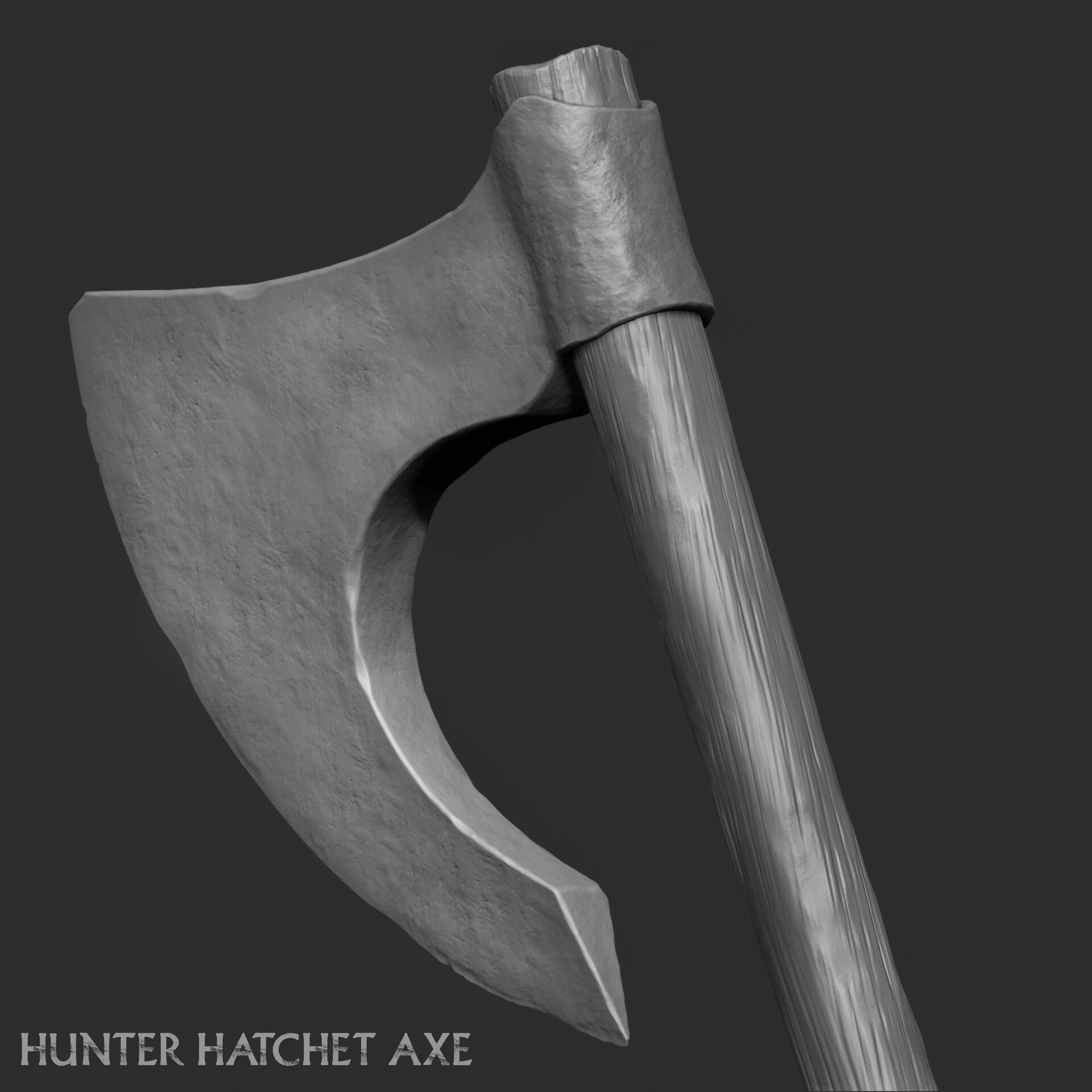 ArtStation - Hunter Hatchet AXE