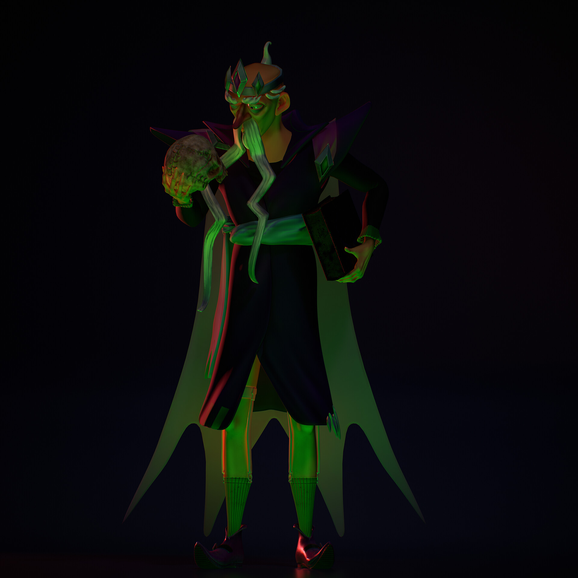 ArtStation - Necromancer Wizard