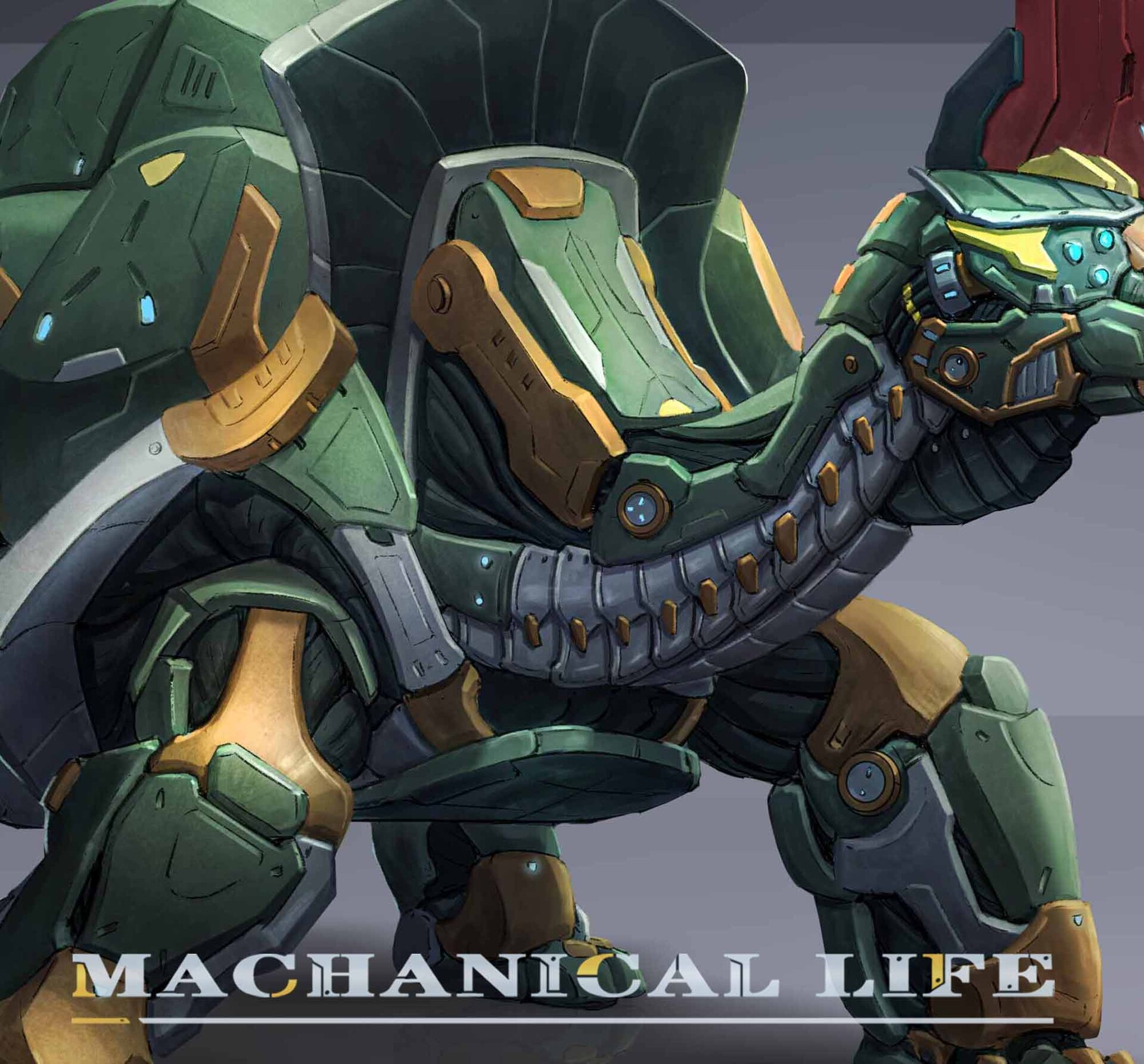 ArtStation - Mecha Turtle