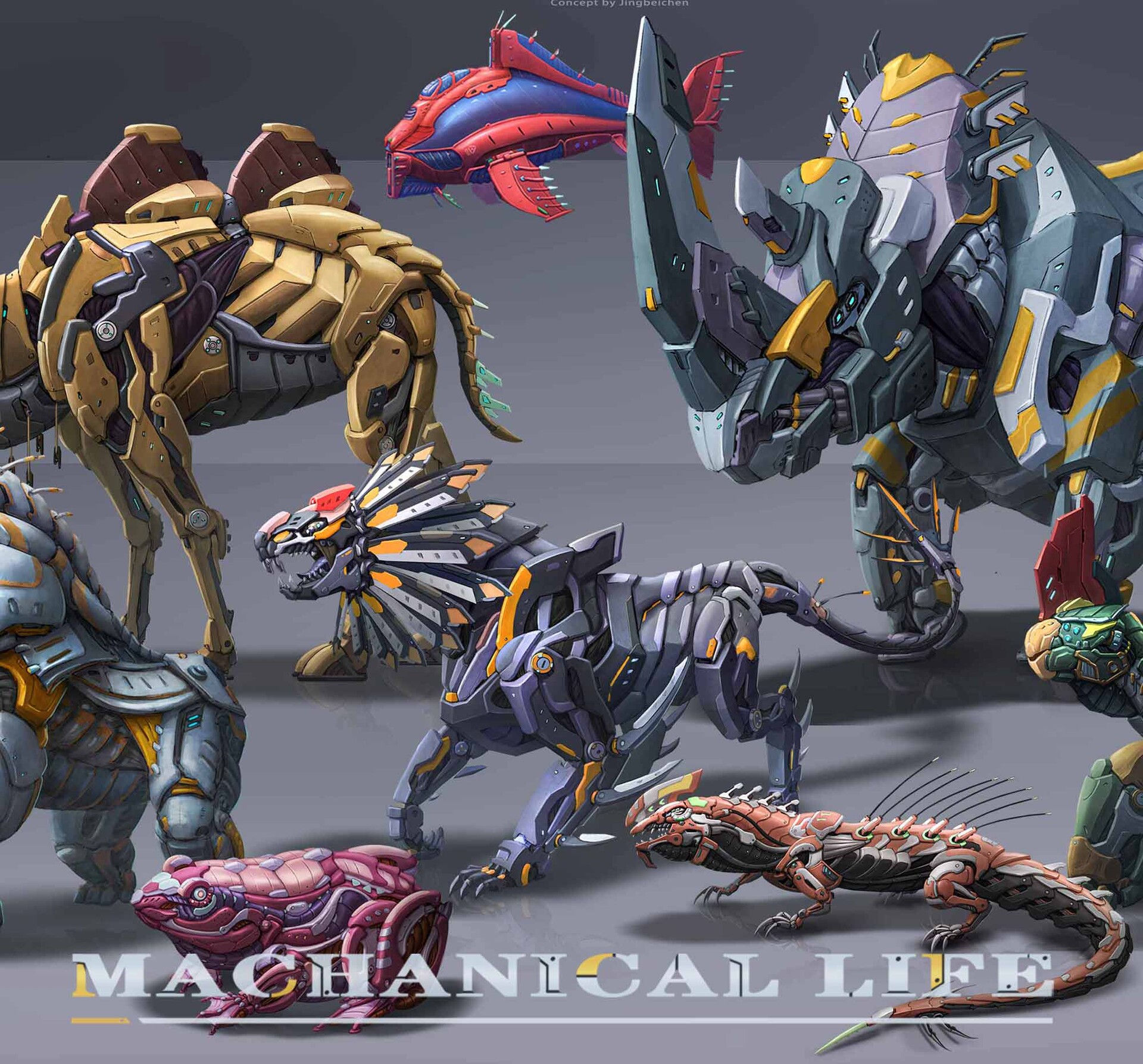 ArtStation - Mechanical life