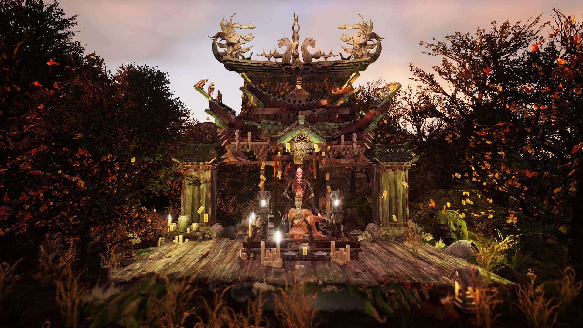 ArtStation - Cursed shrine