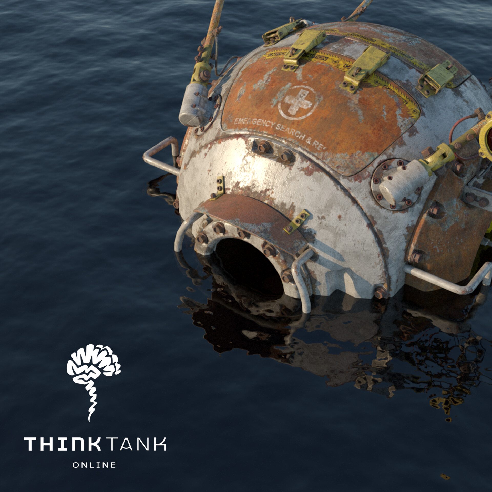 ArtStation - Oil rig drone