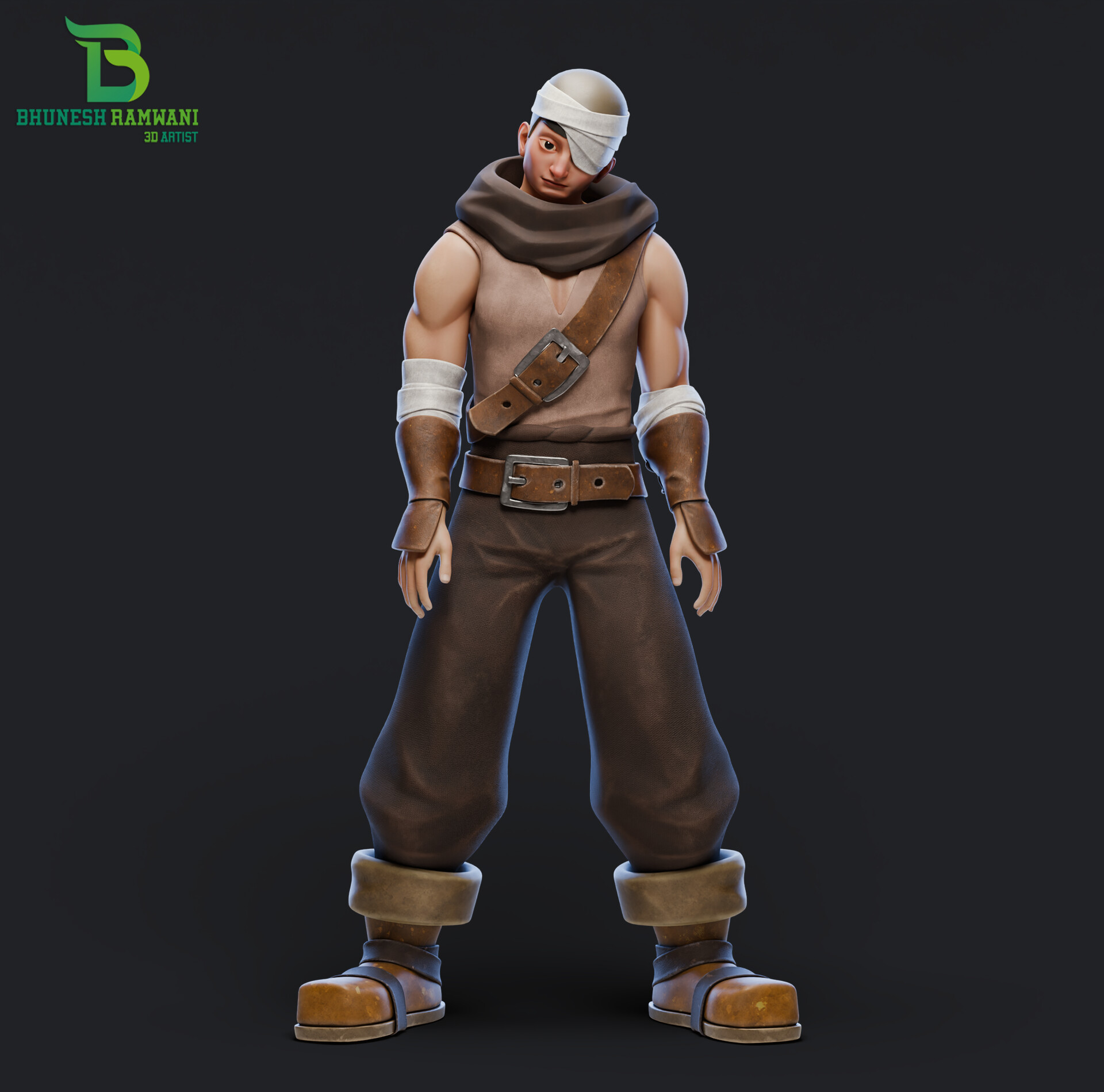 ArtStation - Refugee_Character