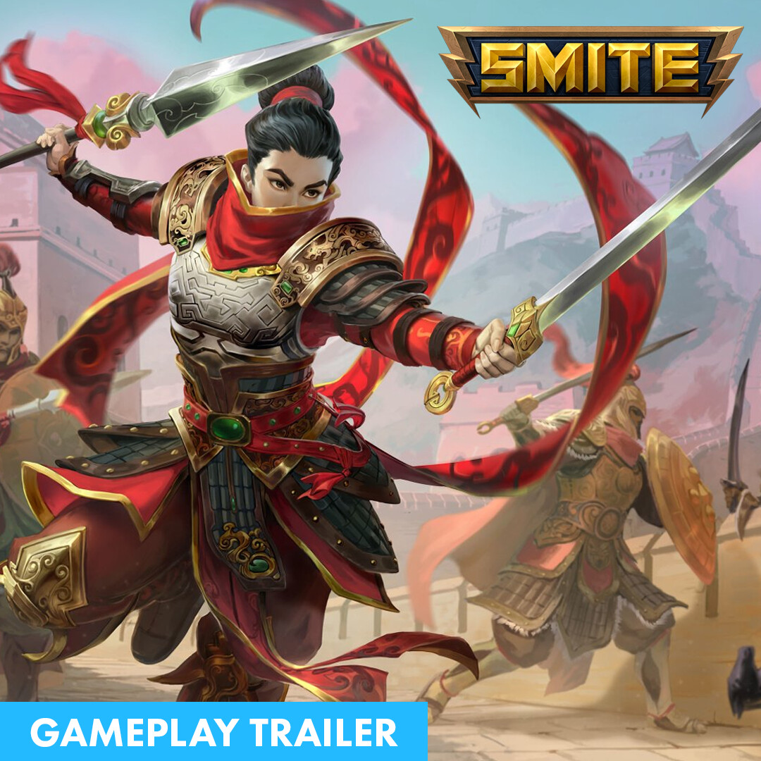 ArtStation - Smite: Mulan Gameplay Trailer