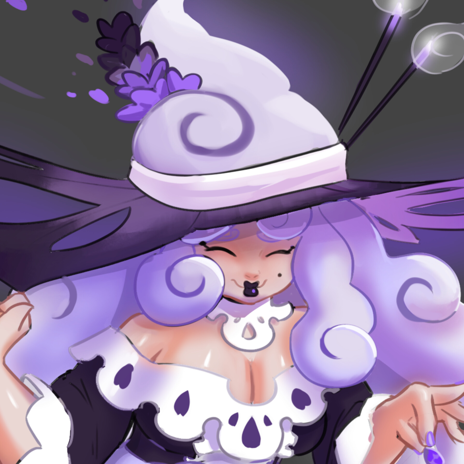 ArtStation - The Great Lavender Witch