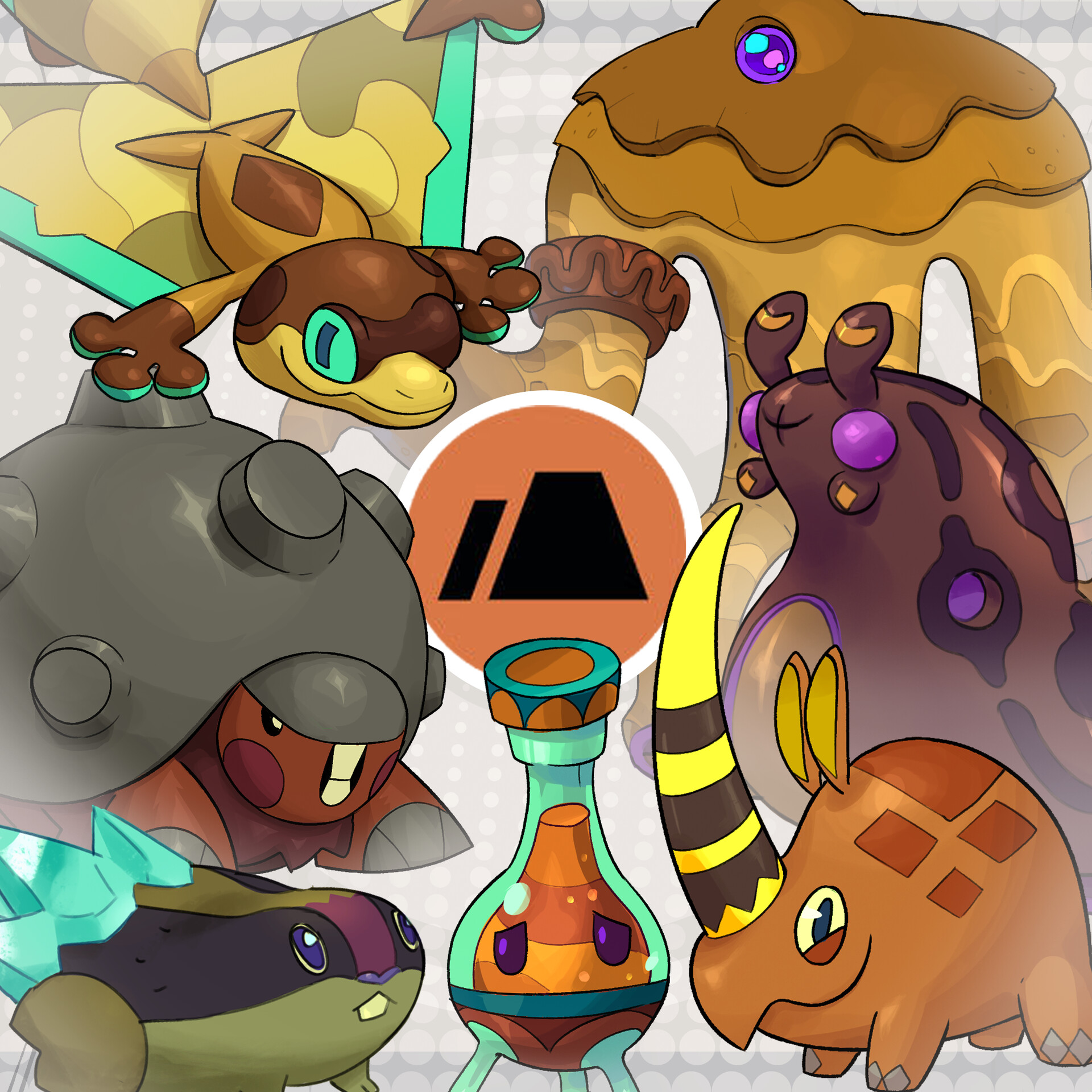 ArtStation - Fakemon Frenzy - Ground