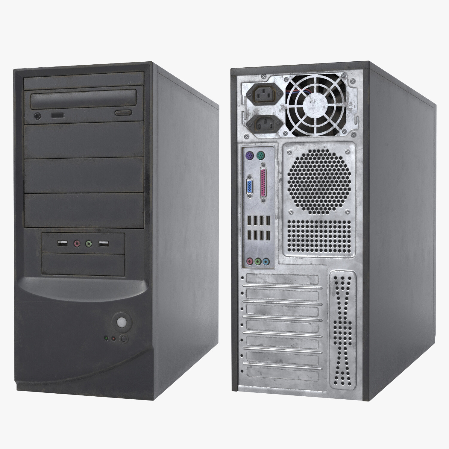 ArtStation - Computer Tower Old