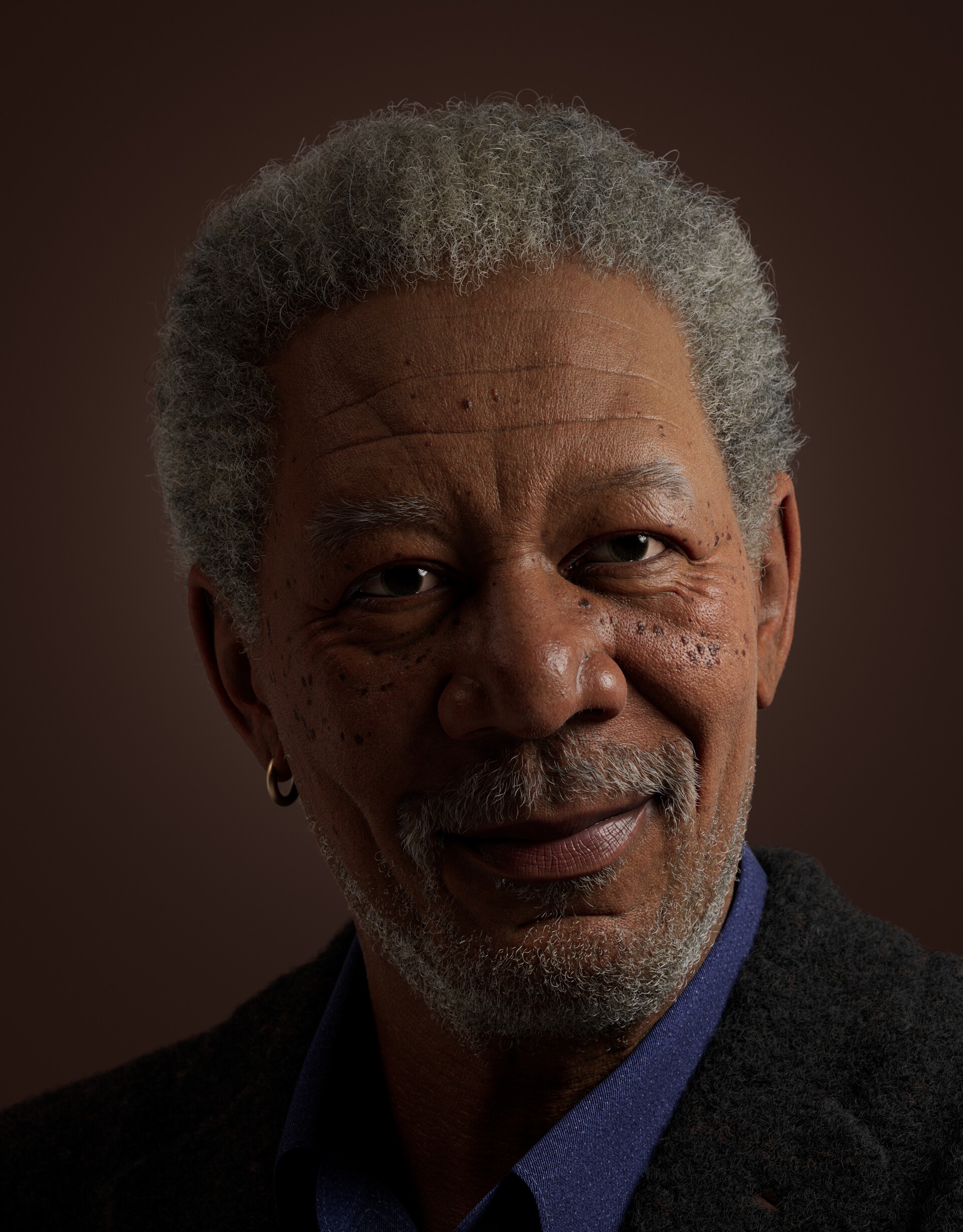 ArtStation - Morgan Freeman