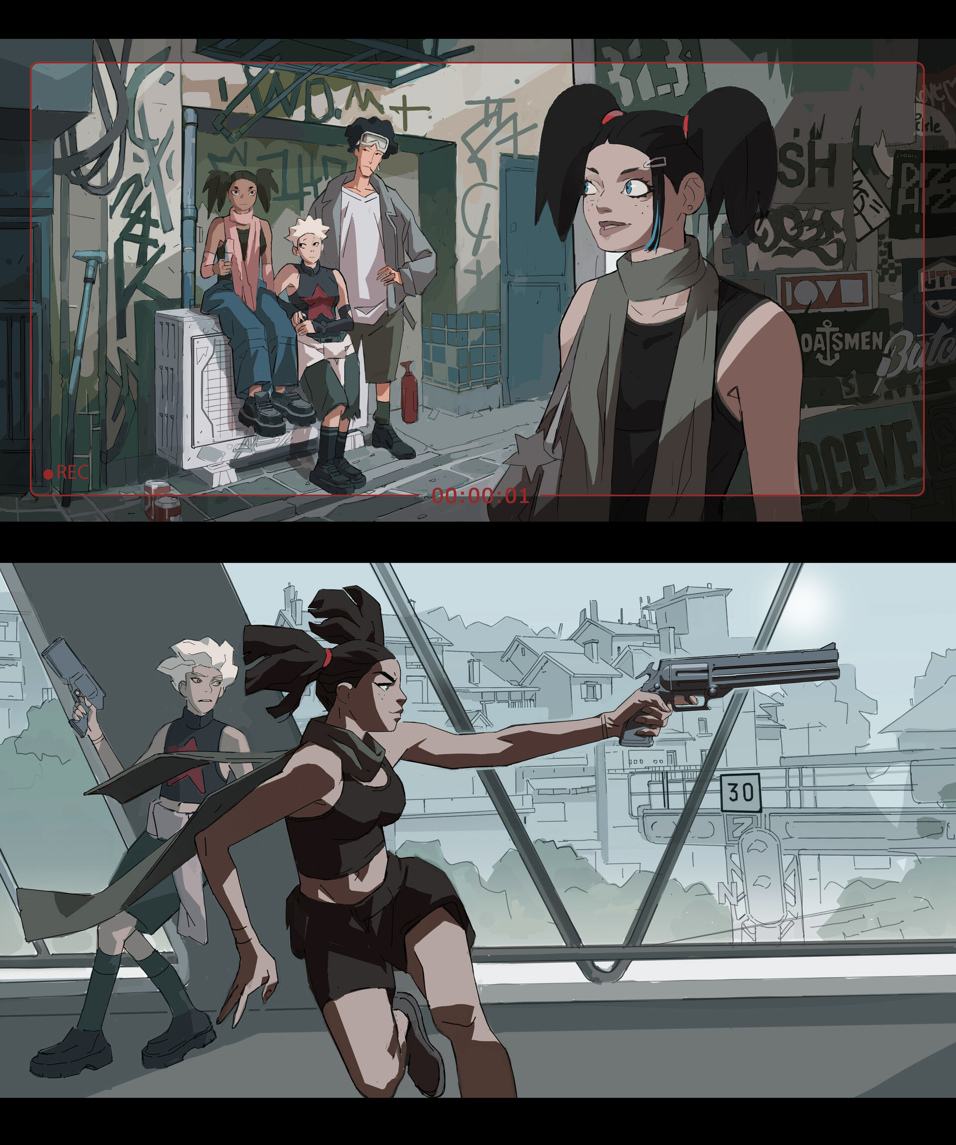 ArtStation - two frames