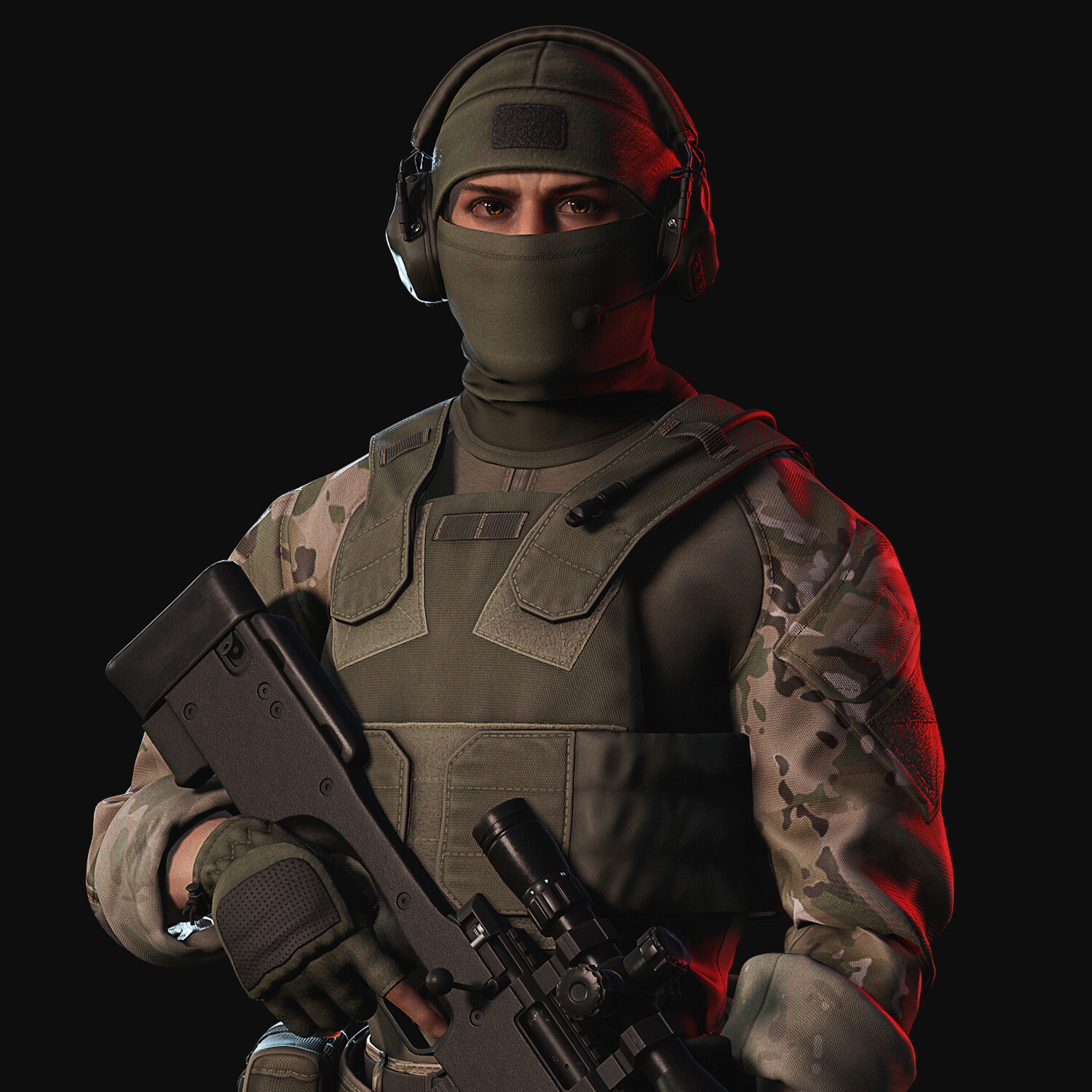 ArtStation - Rapid Fire Military Collection - Game Ready