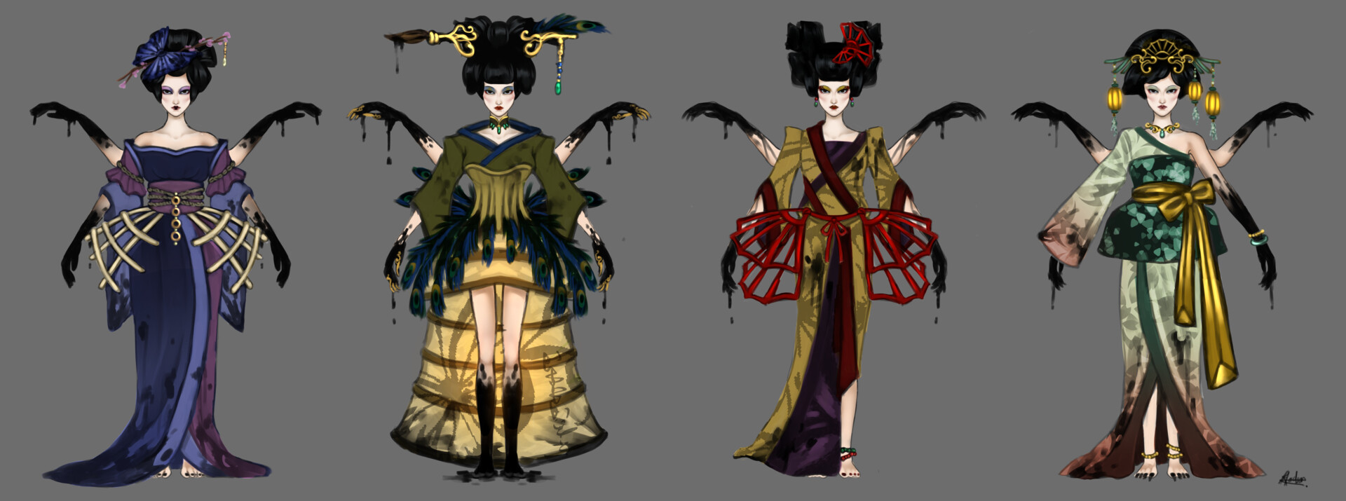 ArtStation - Hereafter | Art Project | Amane's Concepts Designs