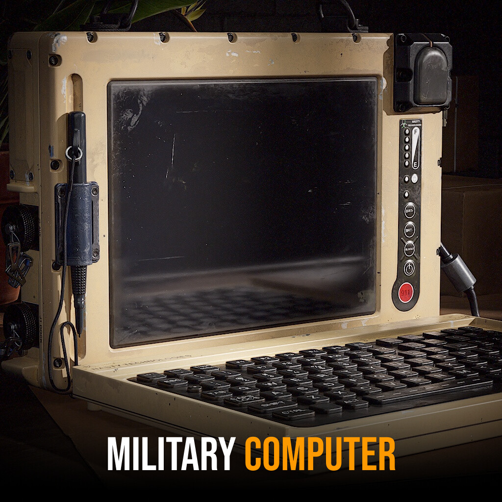 ArtStation - Military Computer