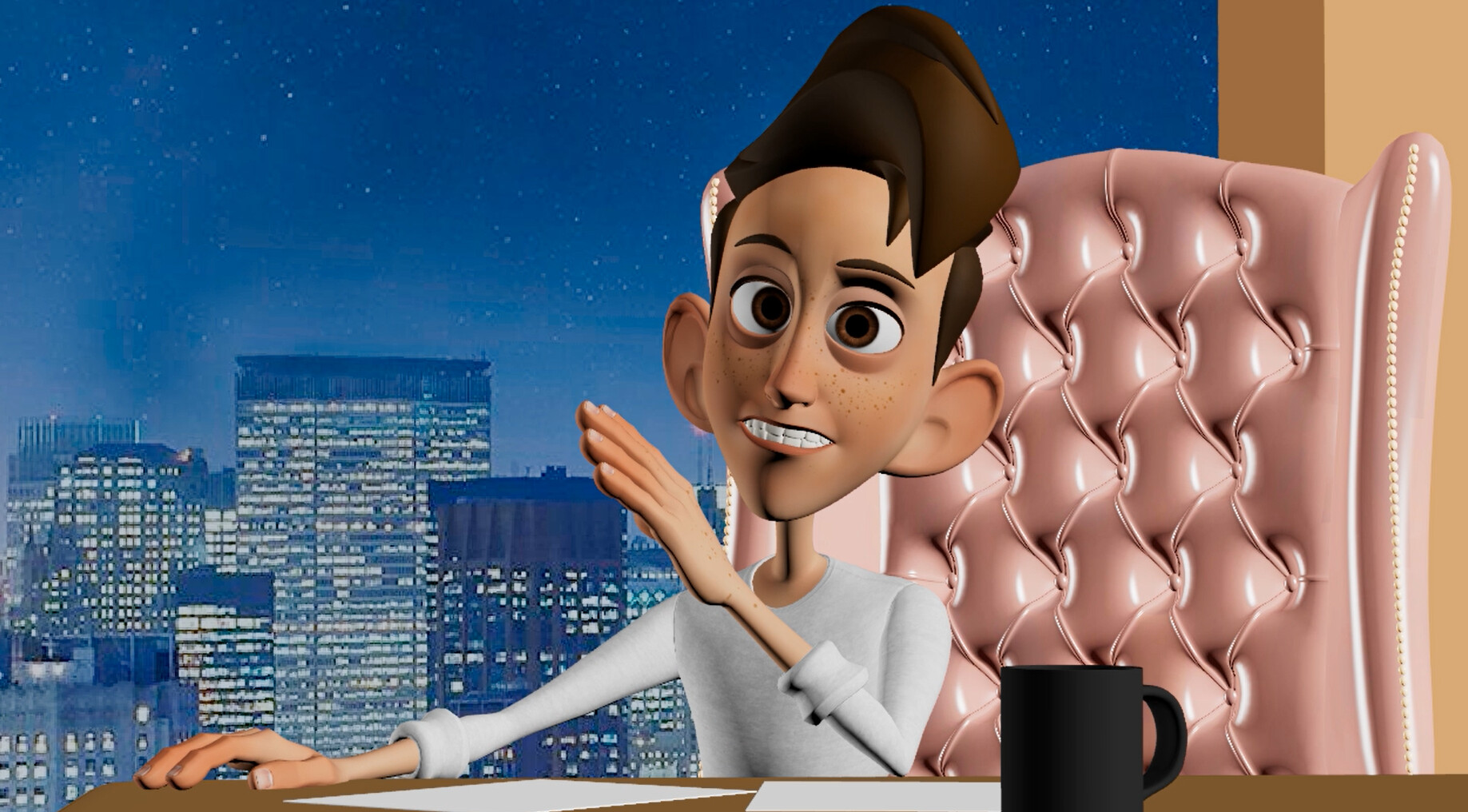 ArtStation - Talk Show - Character Animation