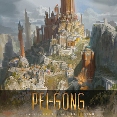 Pei-Gong场景概念&百昼艺术设计