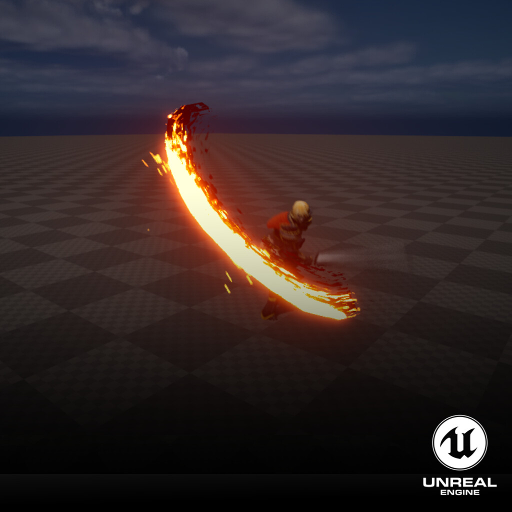 ArtStation - Sword Slash 2 FX UE5