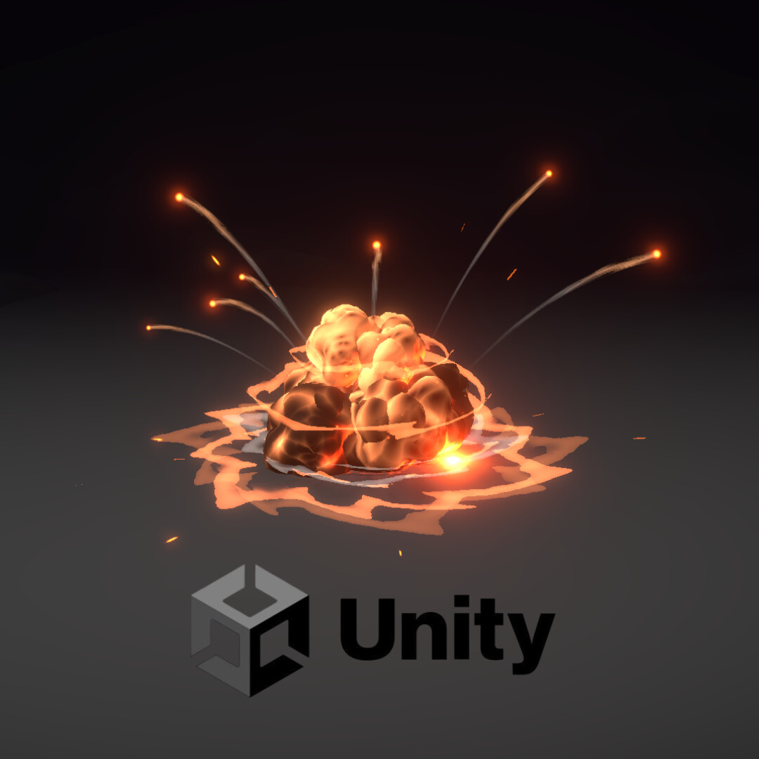 ArtStation - Stylized Explosion