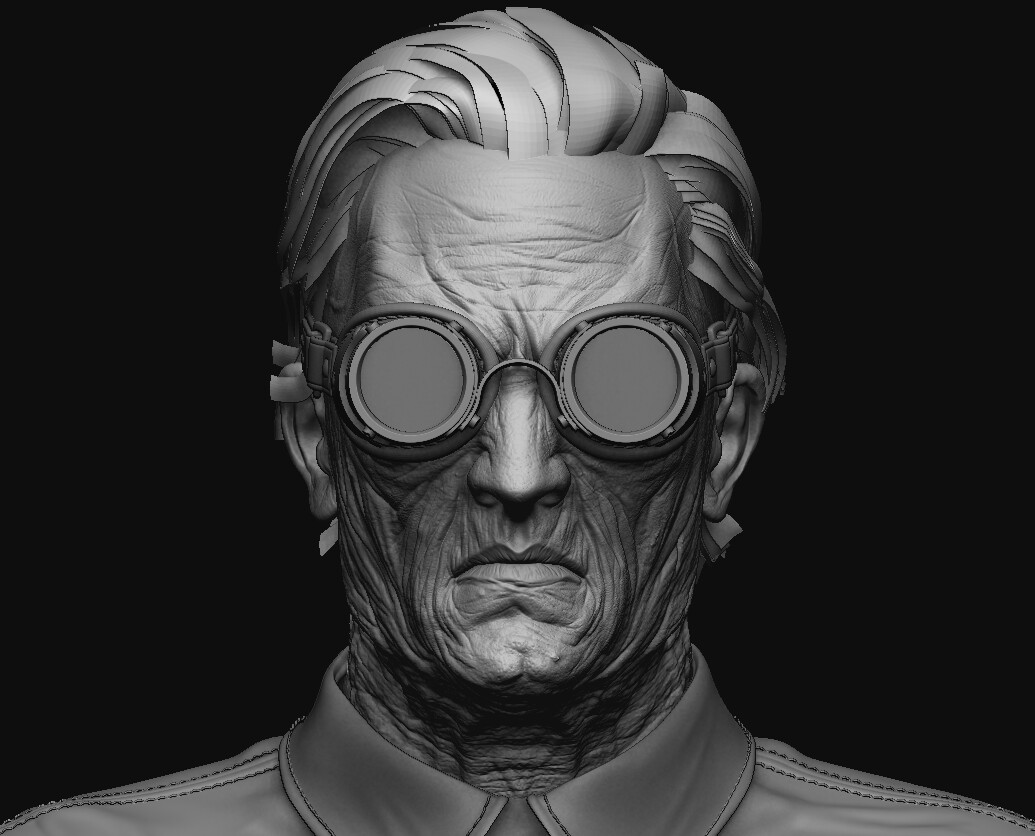 ArtStation - Doctor Character art WIP