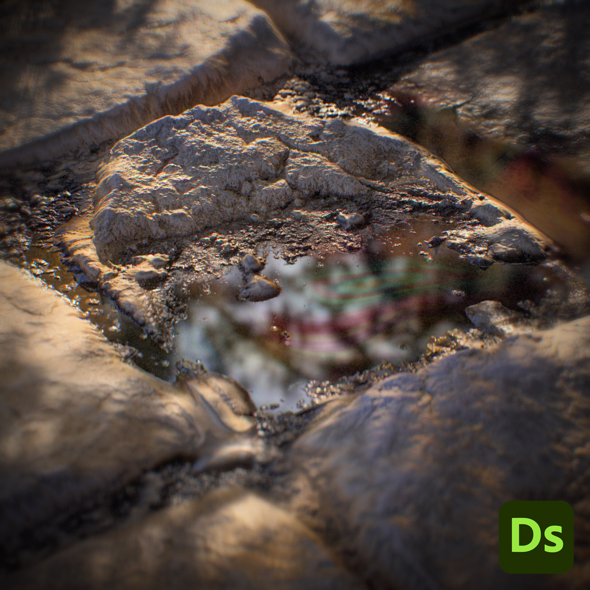 ArtStation - Ancient Stone Floor