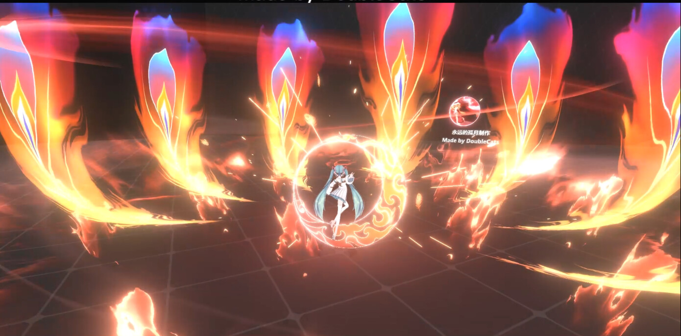 ArtStation - WutheringWaves fanart 【unity vfx pack 】 changli skill