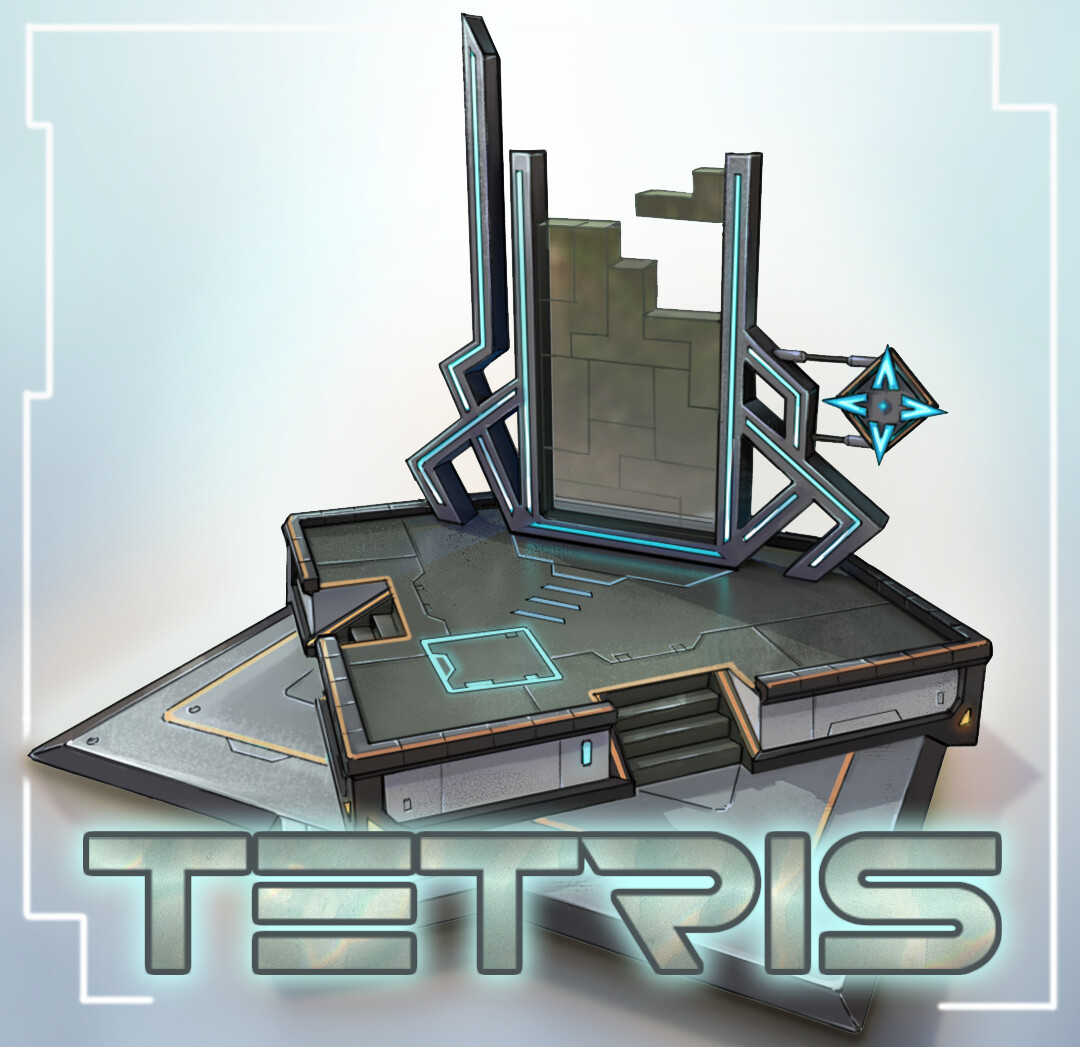ArtStation - Tetris machine