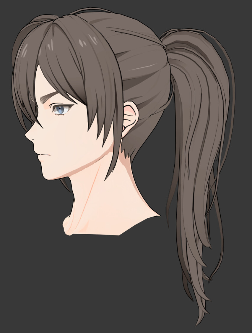 ArtStation - Toon_Hair