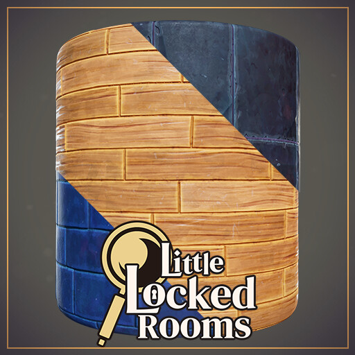 ArtStation - Little Locked Rooms - PBR Materials #2