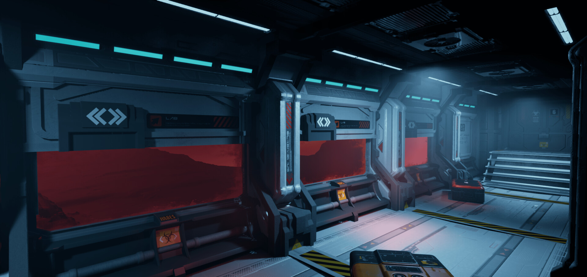 ArtStation - SCI-FI Modular Corridor