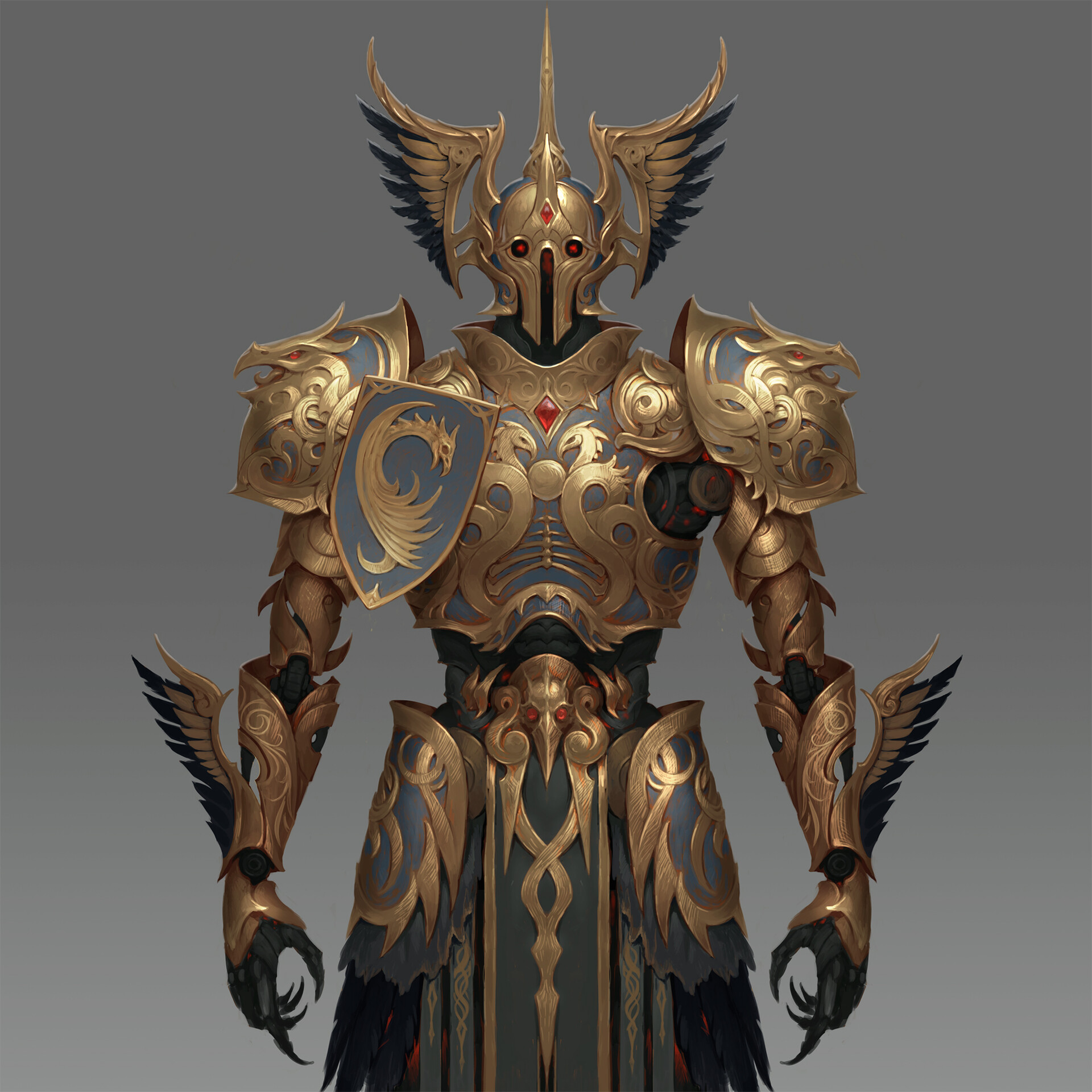 ArtStation - Golden guardian