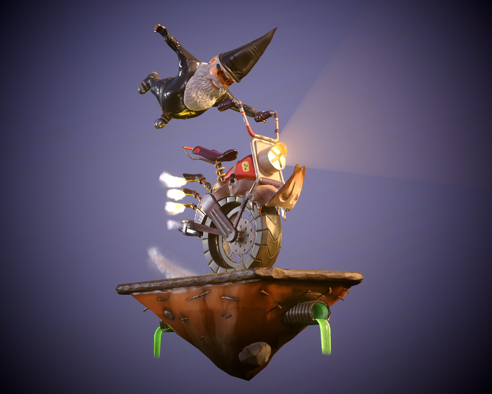ArtStation - Game Art - Rocket Gnome