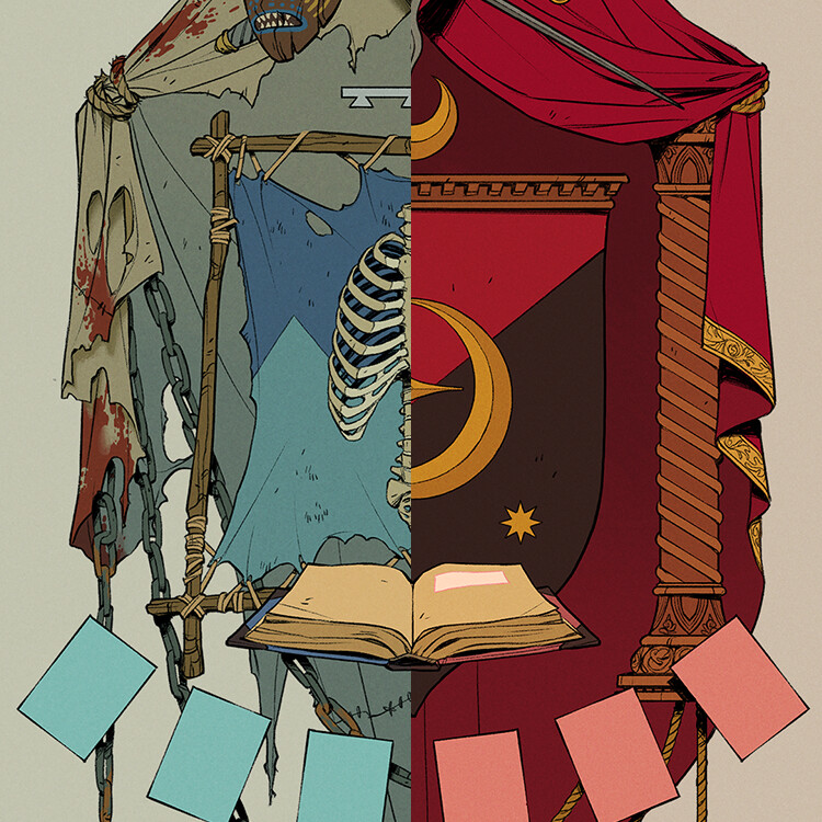 ArtStation - Myst | Sirrus & Achenar Heraldry