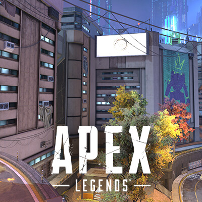ArtStation - Apex Legends – E-District – Urban Cliff Kit