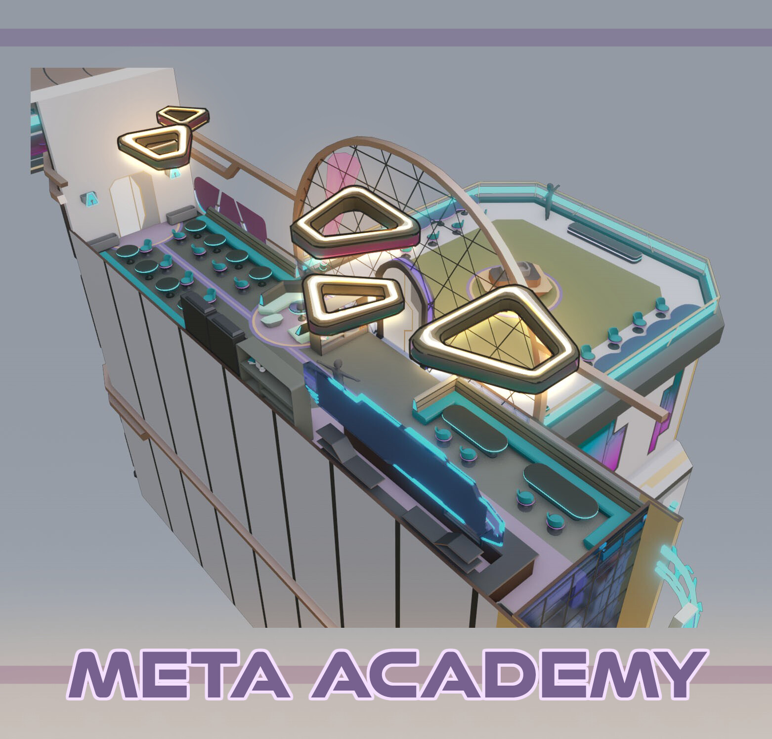 ArtStation - Meta academy - interior