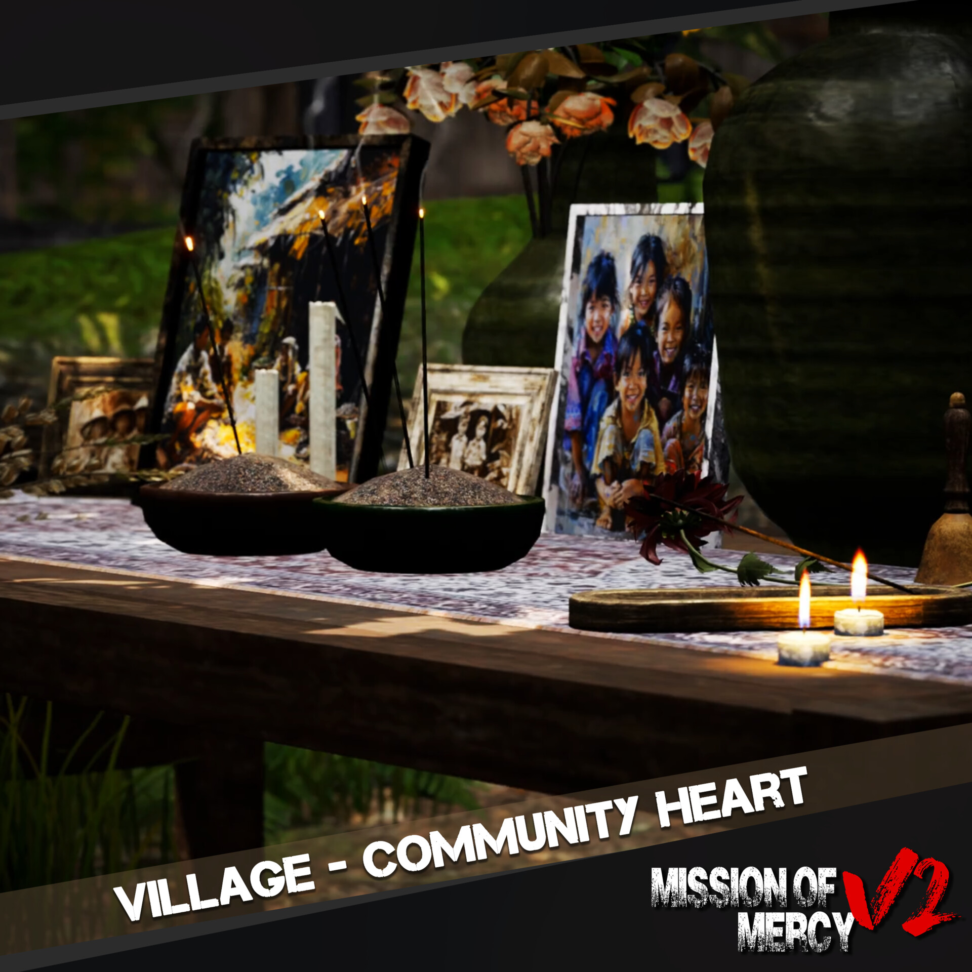 ArtStation - Mission of Mercy V2 - Community Heart