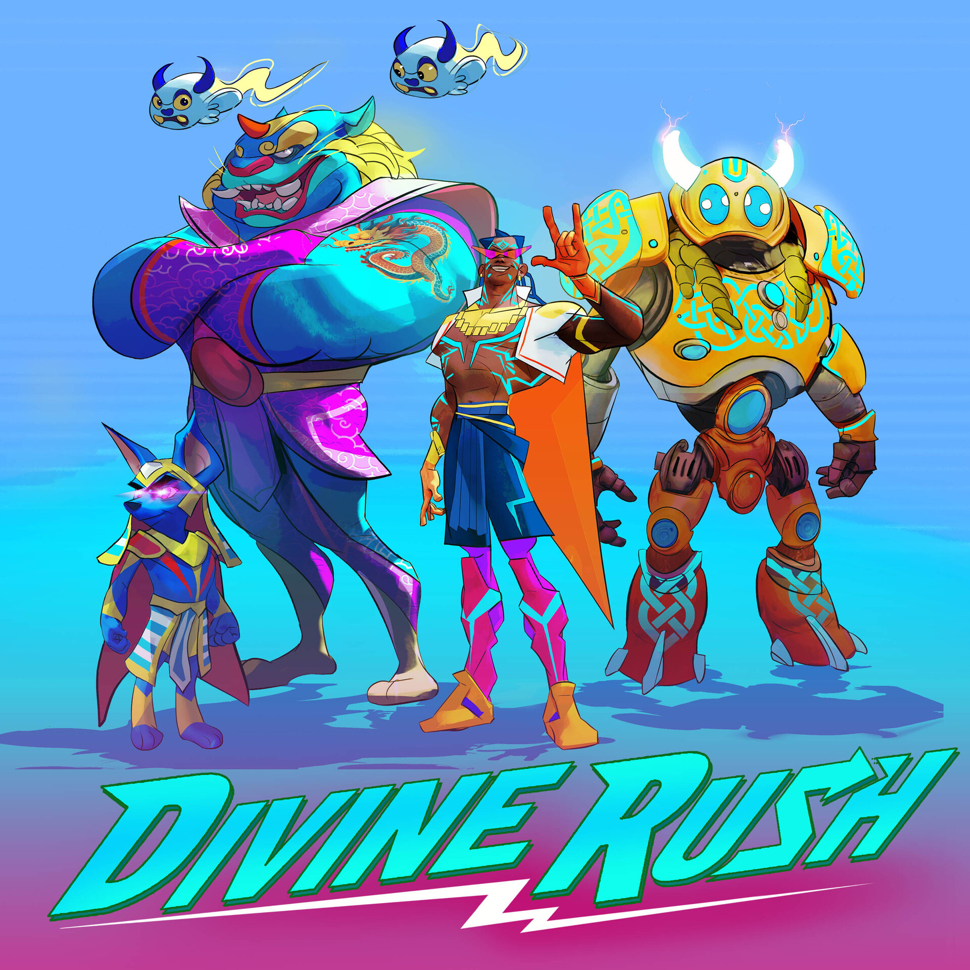 ArtStation - DIVINE RUSH!! Gameloft : Batch 1