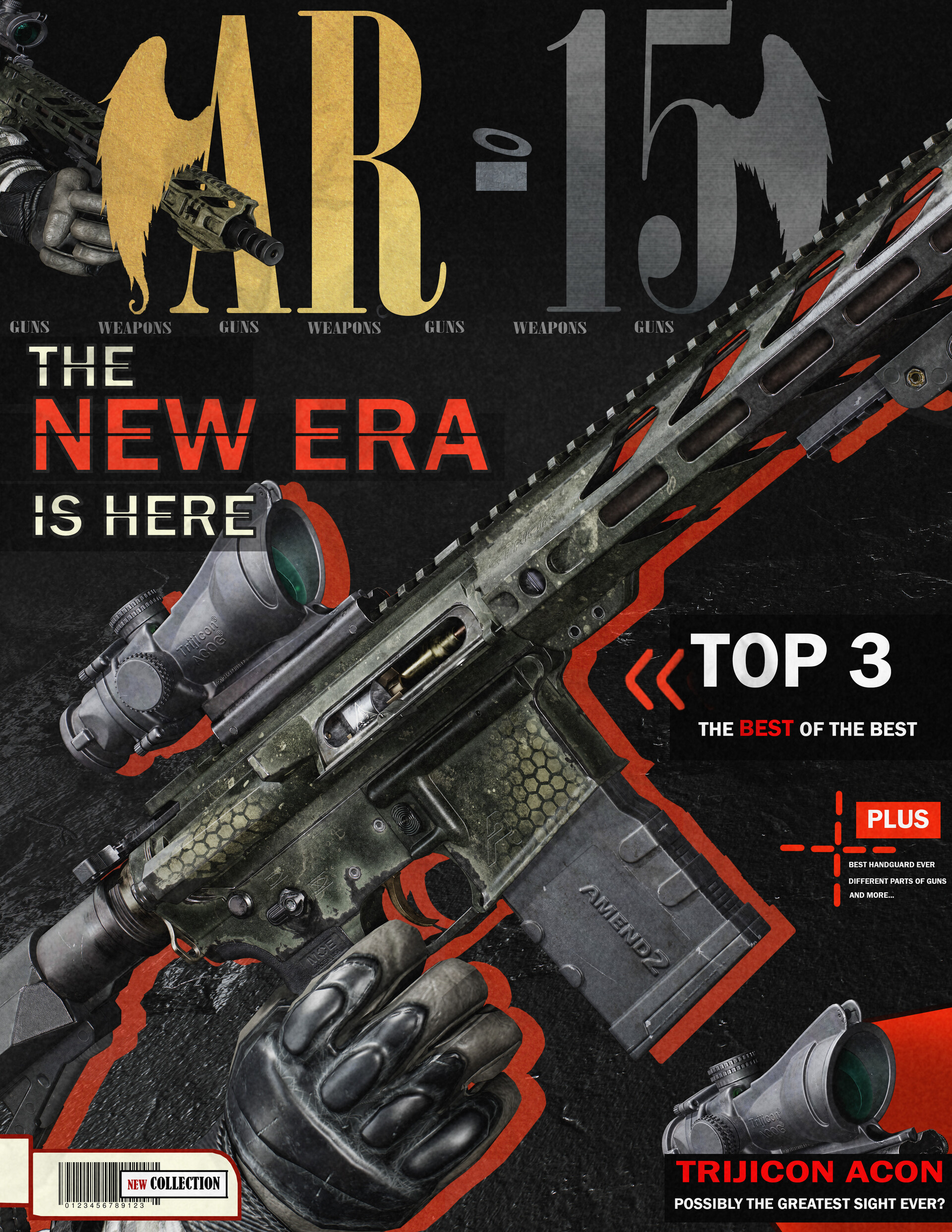 ArtStation - AR-15 Custom