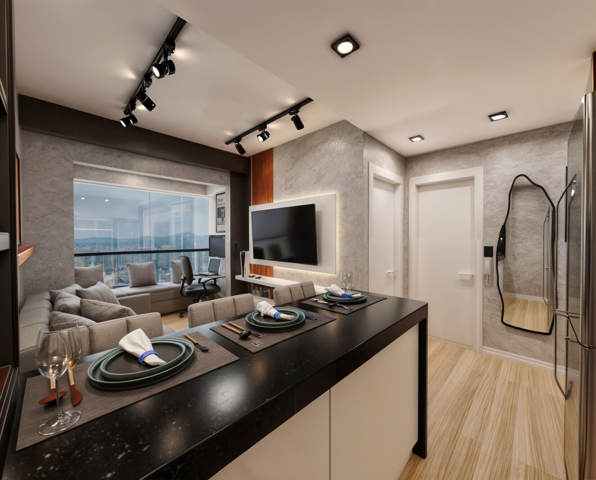 ArtStation - PROJETO APARTAMENTO 29m