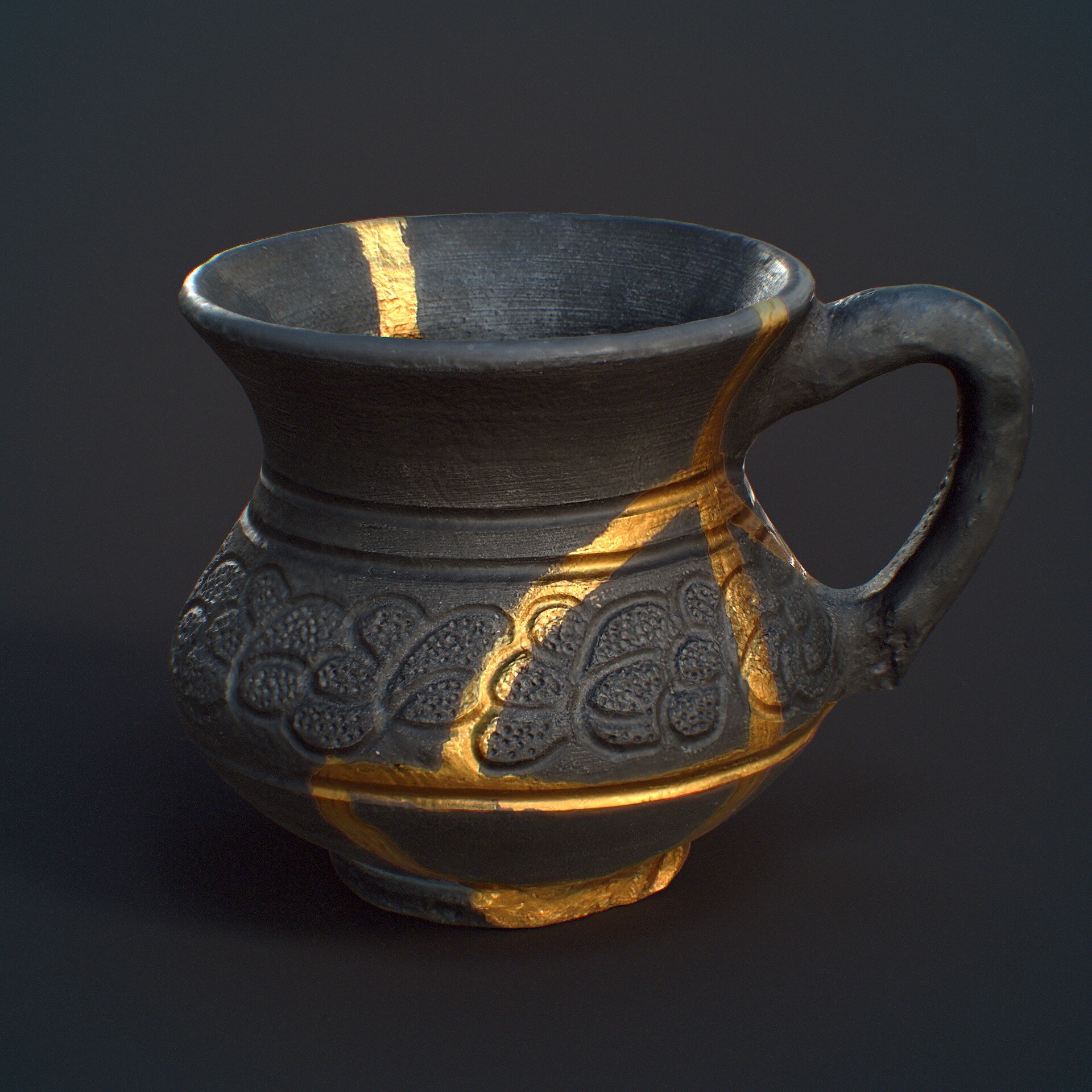 ArtStation - Kintsugi Cup