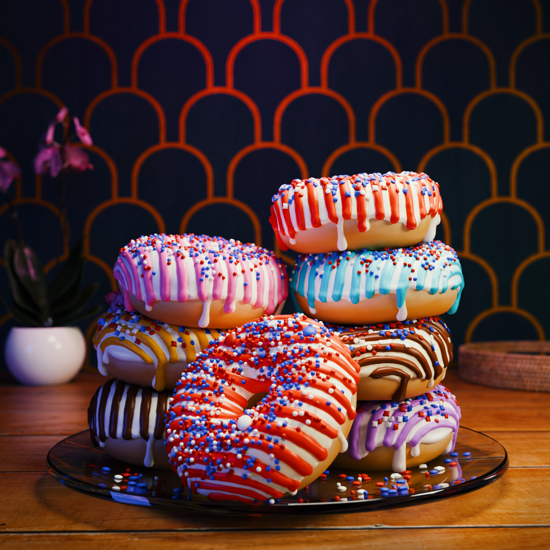 ArtStation - Donuts - 3D