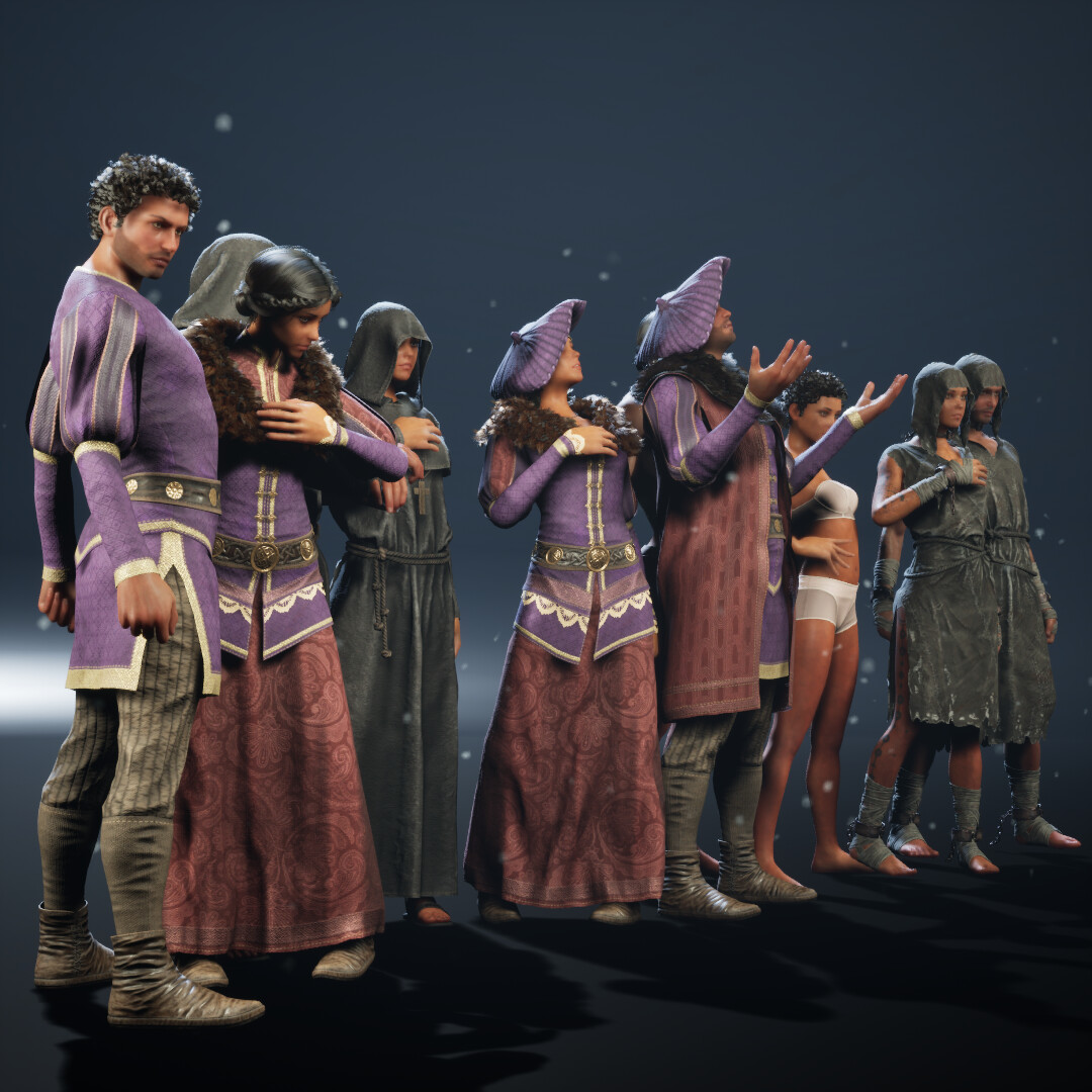 ArtStation - G2 Medieval NPC 02