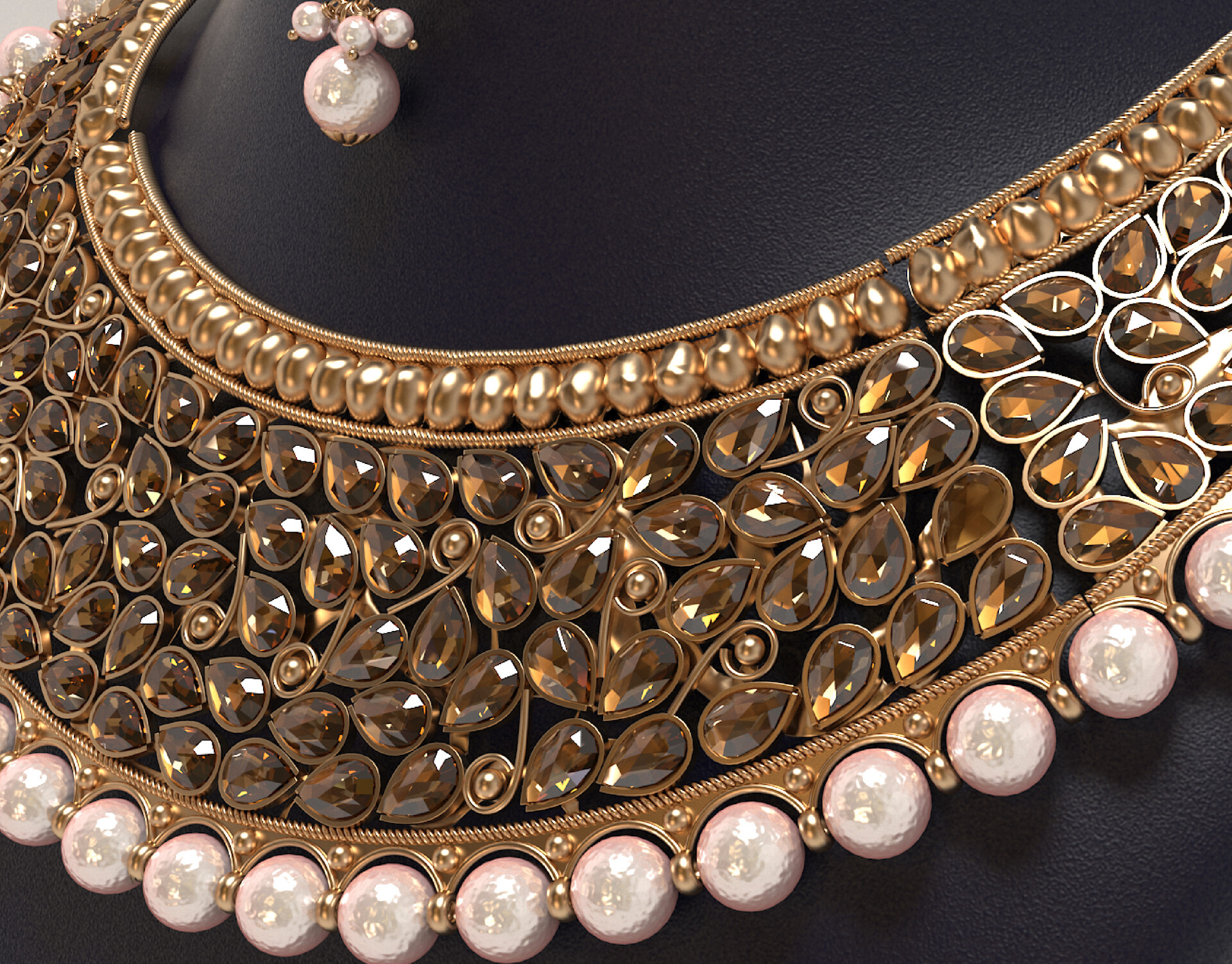 ArtStation - Sukkhi Aabhushan 3D Asset Jewelry