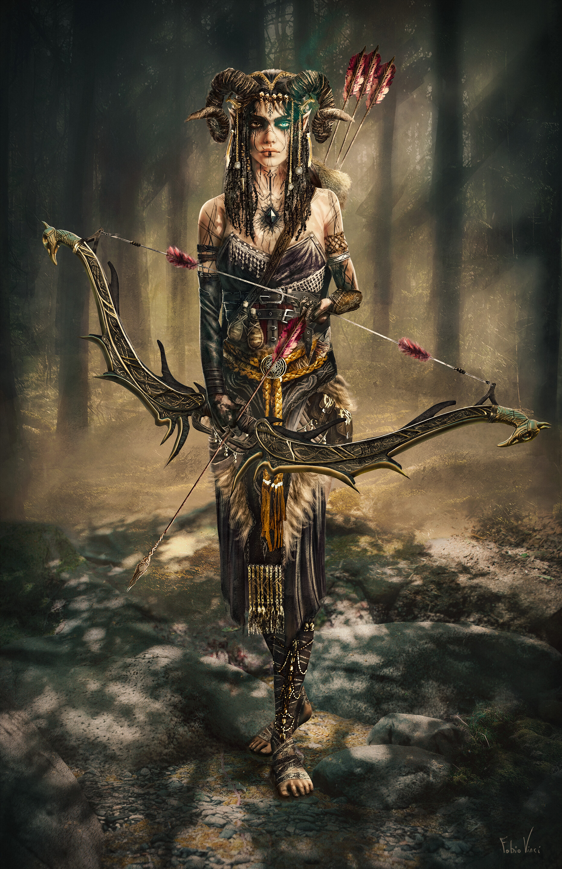 ArtStation - Norse Rogue Witch