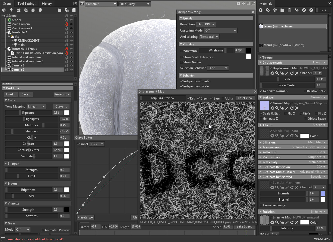 ArtStation - Normal Curve highlights (tip/trick)D.C.